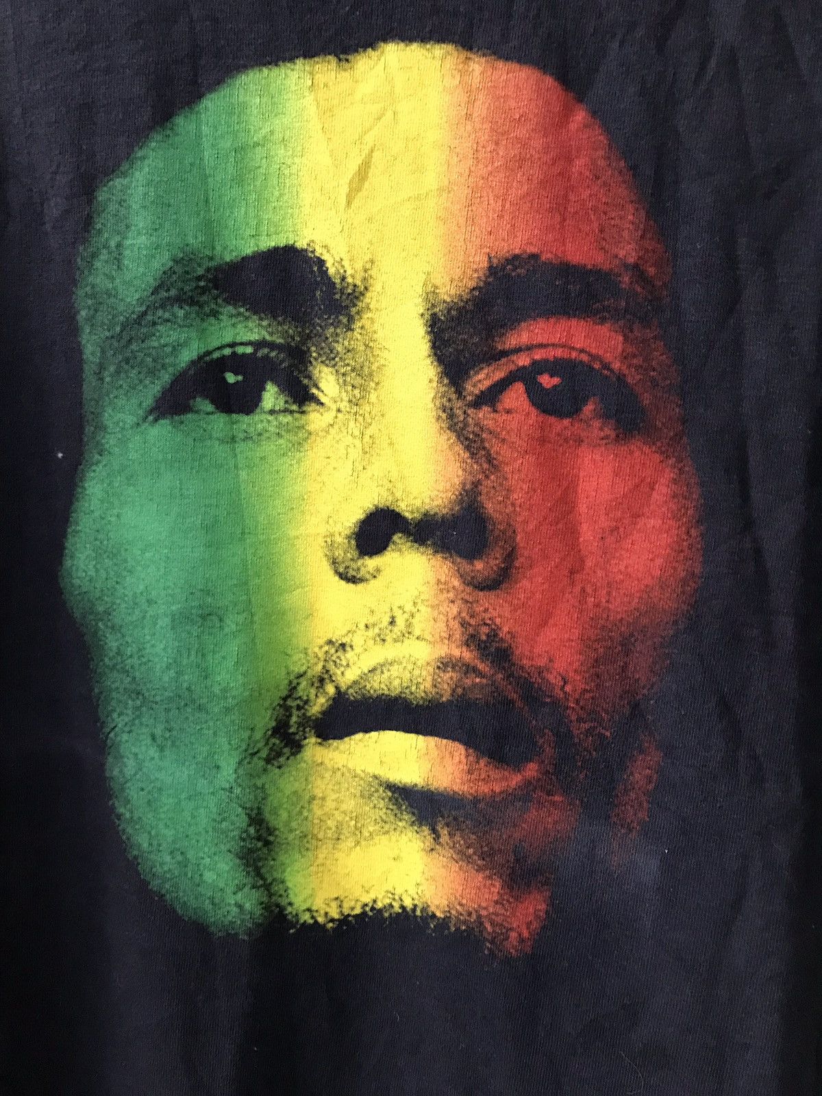 Band Tees × Bob Marley × Vintage Vintage 90s Bob Marley Rasta Reggae ...