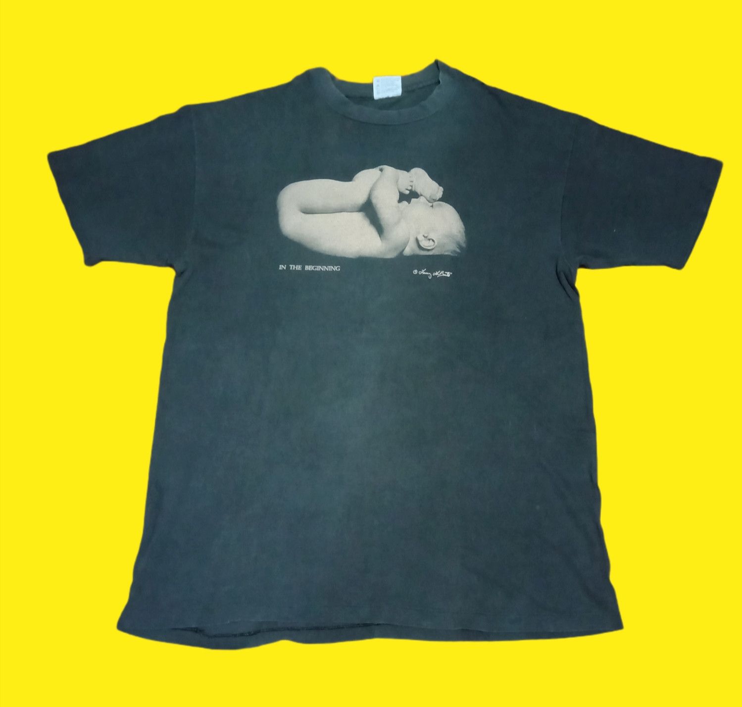 Art × Vintage Vintage 90's Larry Labonte Art Tshirt | Grailed