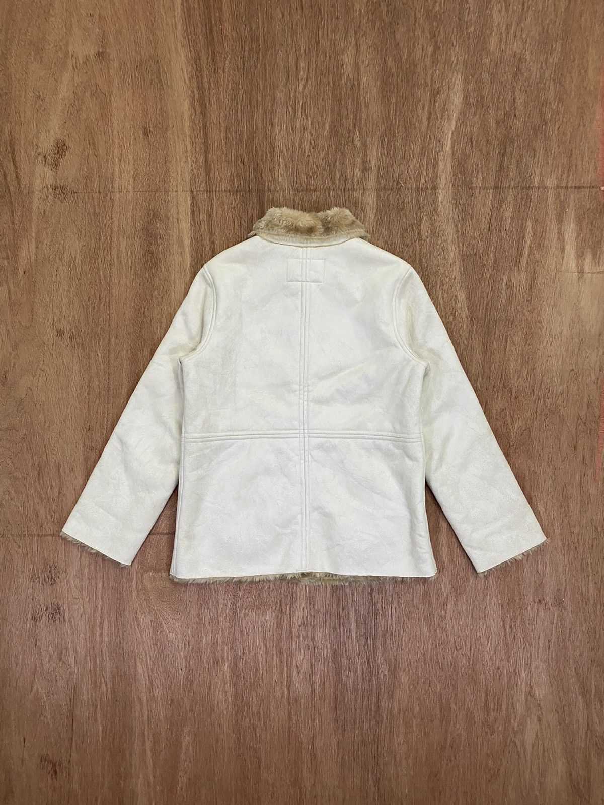 If Six Was Nine 77i by Junko Shimada Suede Faux Fur Jacket | Grailed