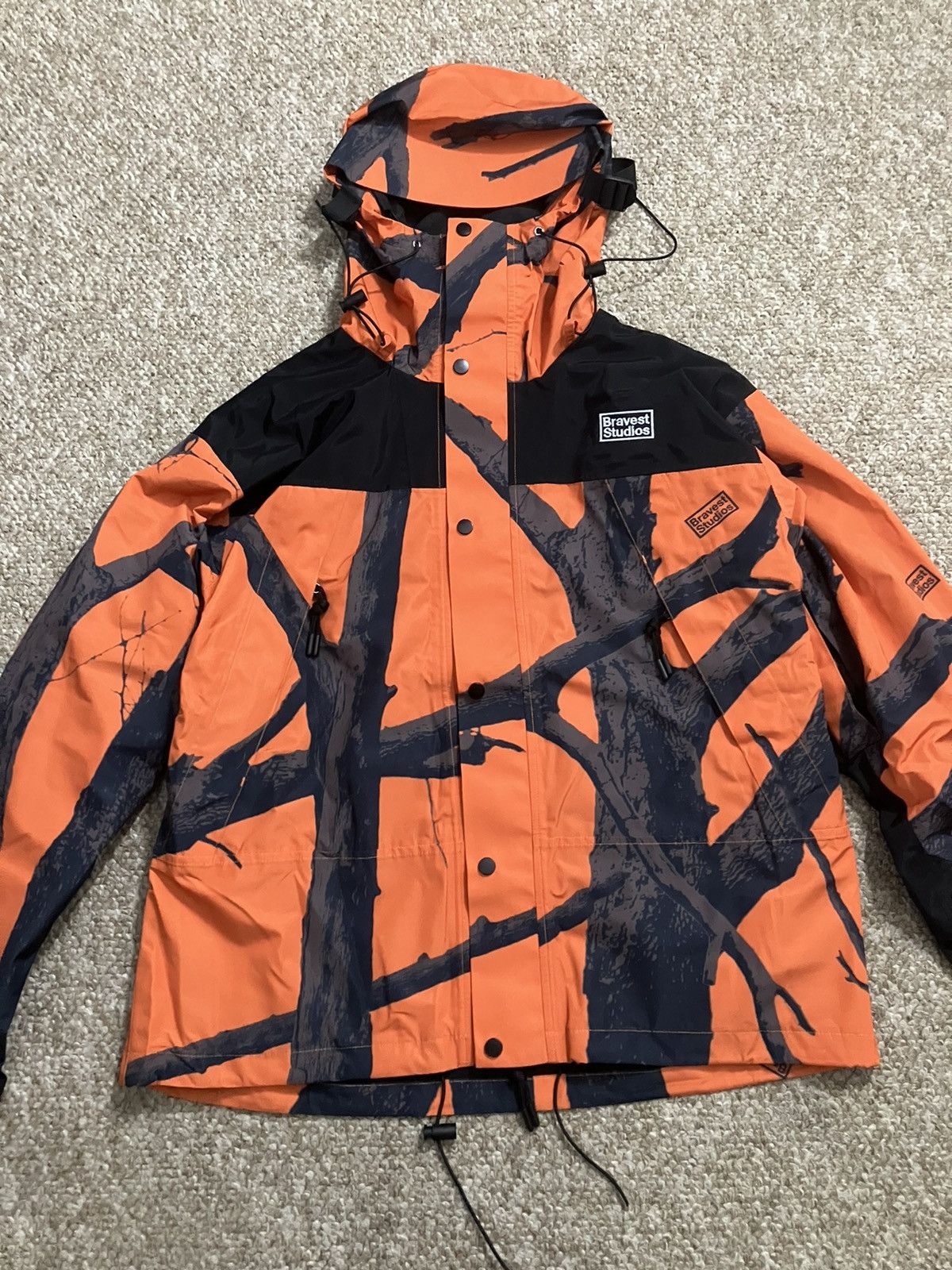 Bravest Studios Bravest Studios Orange Tree Camo Parka | Grailed