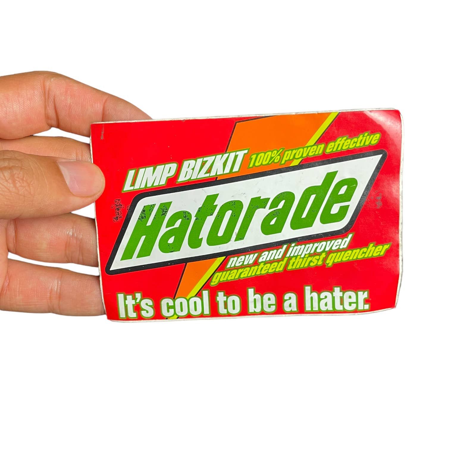 Vintage Vintage Hatorade Limp Bizkit 2003 Sticker Promo y2k | Grailed