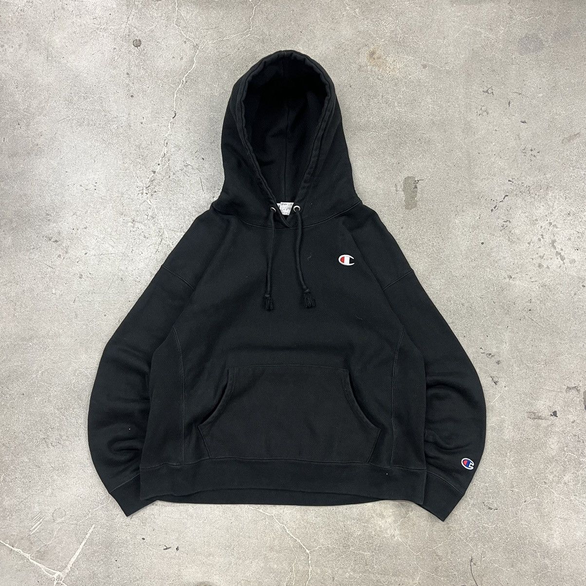 Champion × Streetwear × Vintage Champion reverse weave heavyweight hoodie y2k Russell | Grailed