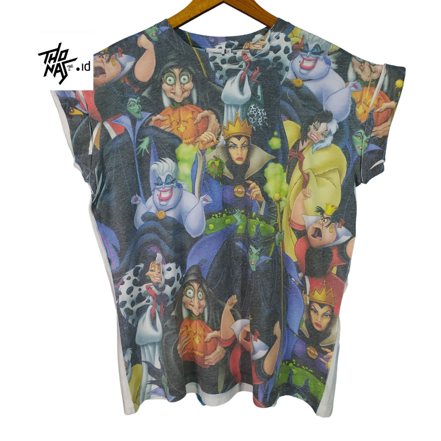 Vintage Rare Disney Villain All over print | Grailed