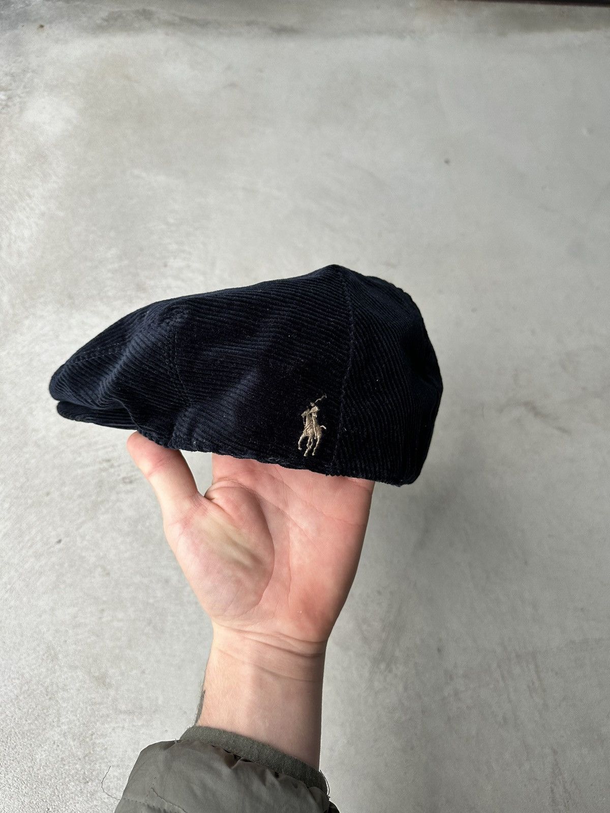 Polo Ralph Lauren × Rare Polo Ralph Lauren Wool Corduroy Flat Cap Beret ...
