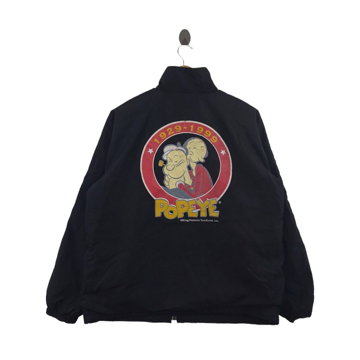 Vintage Vtg 1999 POPEYE The SAILOR MAN Cartoon 70th Anni Jacket | Grailed