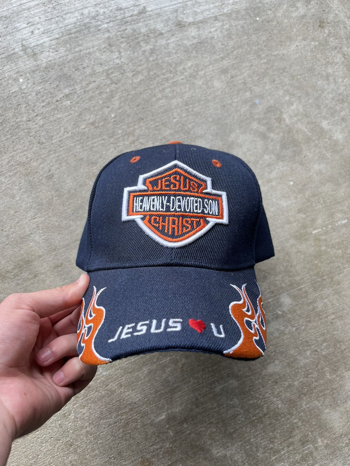 Vintage Vintage Y2K Jesus Harley Davidson Hat | Grailed