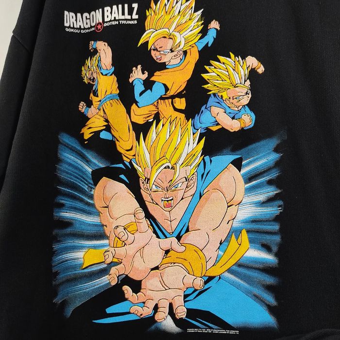 Vintage 1997 Dragon Ball Z Crew neck 90's Goku Gohan Goten Trunks | Grailed