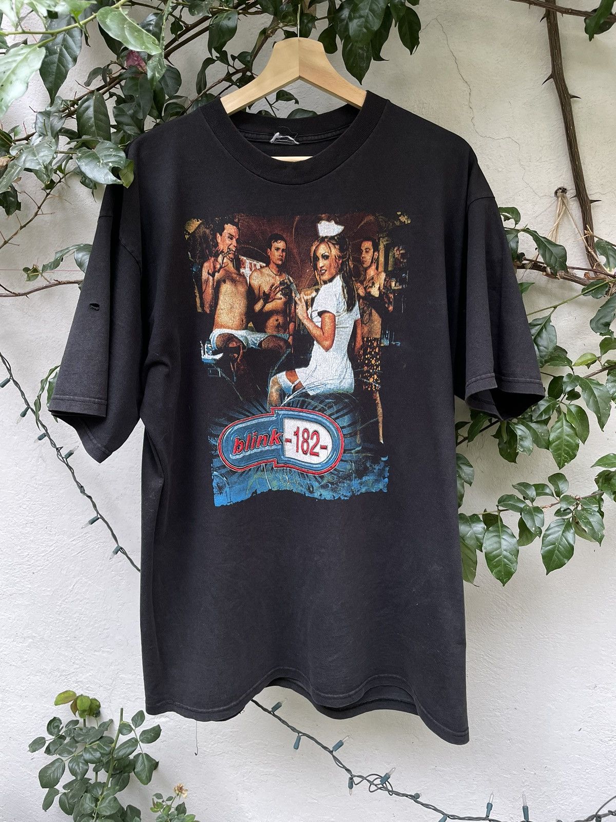 Band Tees × Tour Tee × Vintage 1999 Blink 182 Enema Of The State Nurse ...