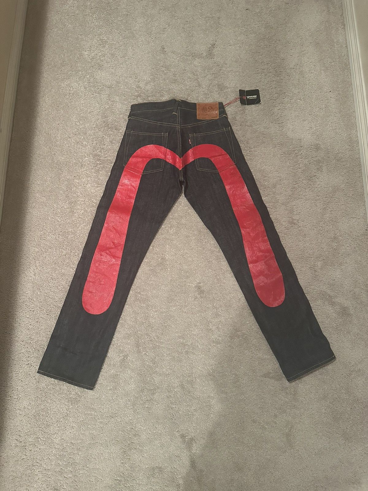 Evisu Classic Red Evisu Jeans | Grailed