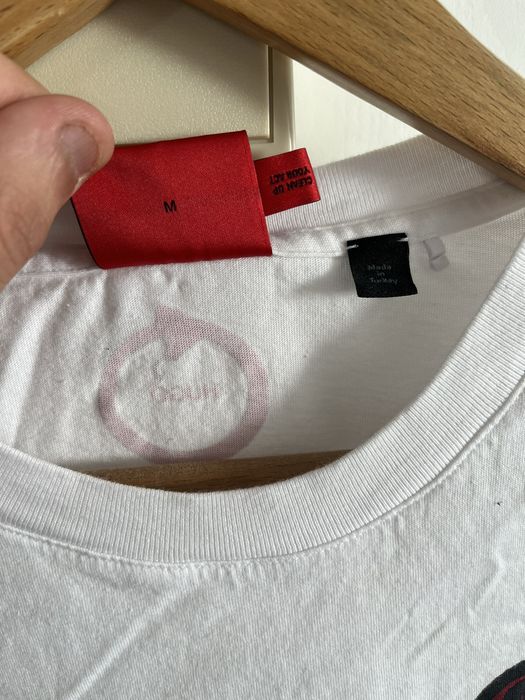Hugo Boss Hugo Boss Snake Wrap Around White Tee Shirt Size Medium | Grailed