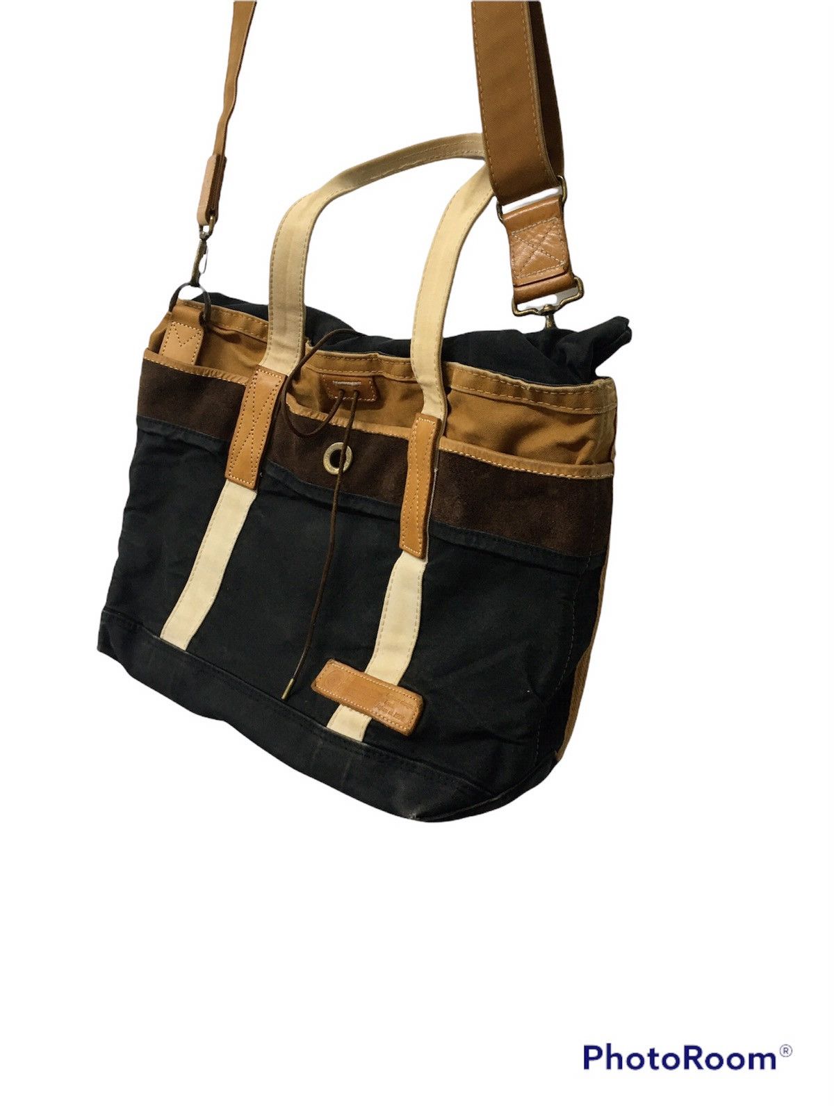 MasterPiece Masterpiece Master Tex Canvas 2 Way Crossbody/ hand carry ...