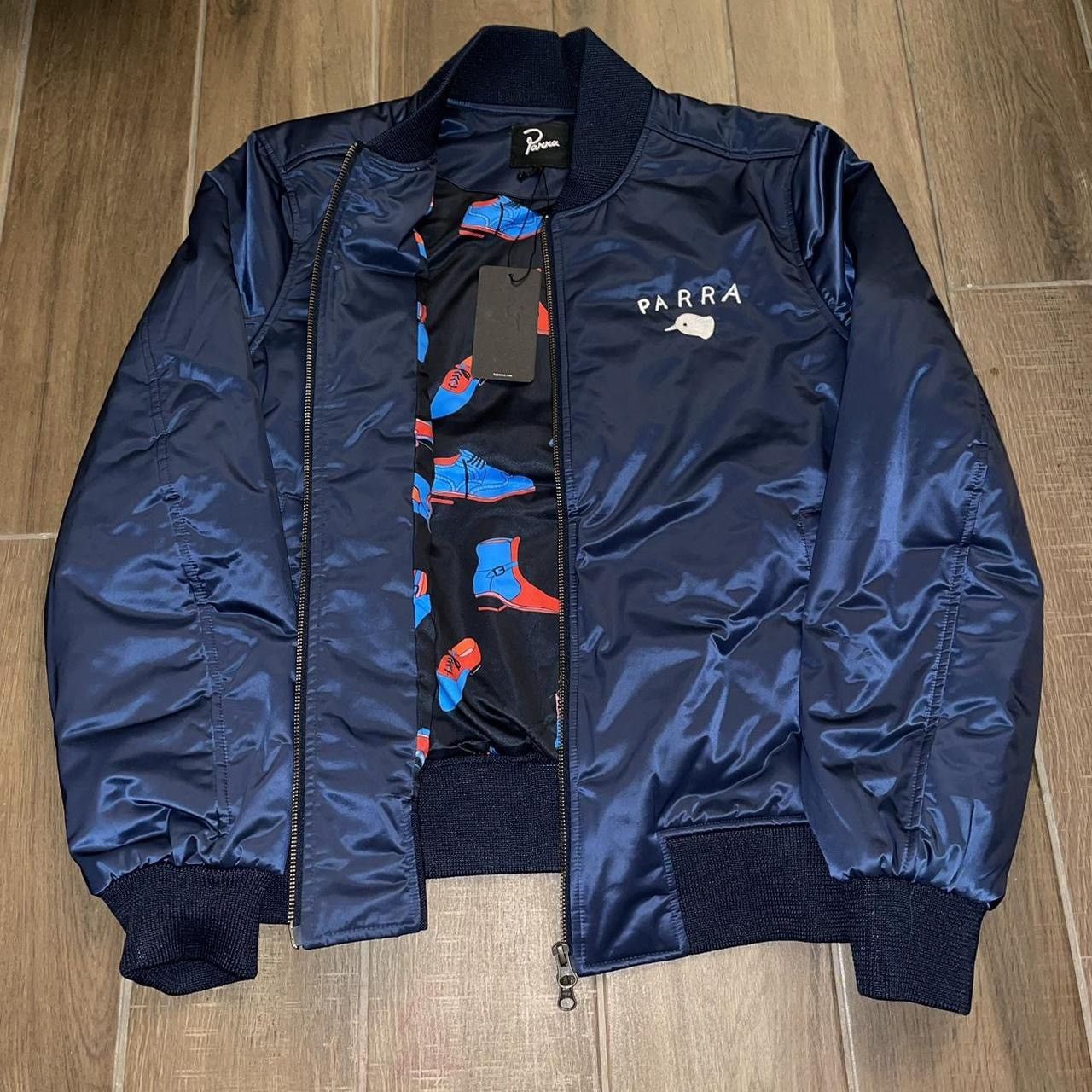 Parra Brand new rare sample Parra Loafer bomber jacket | Grailed