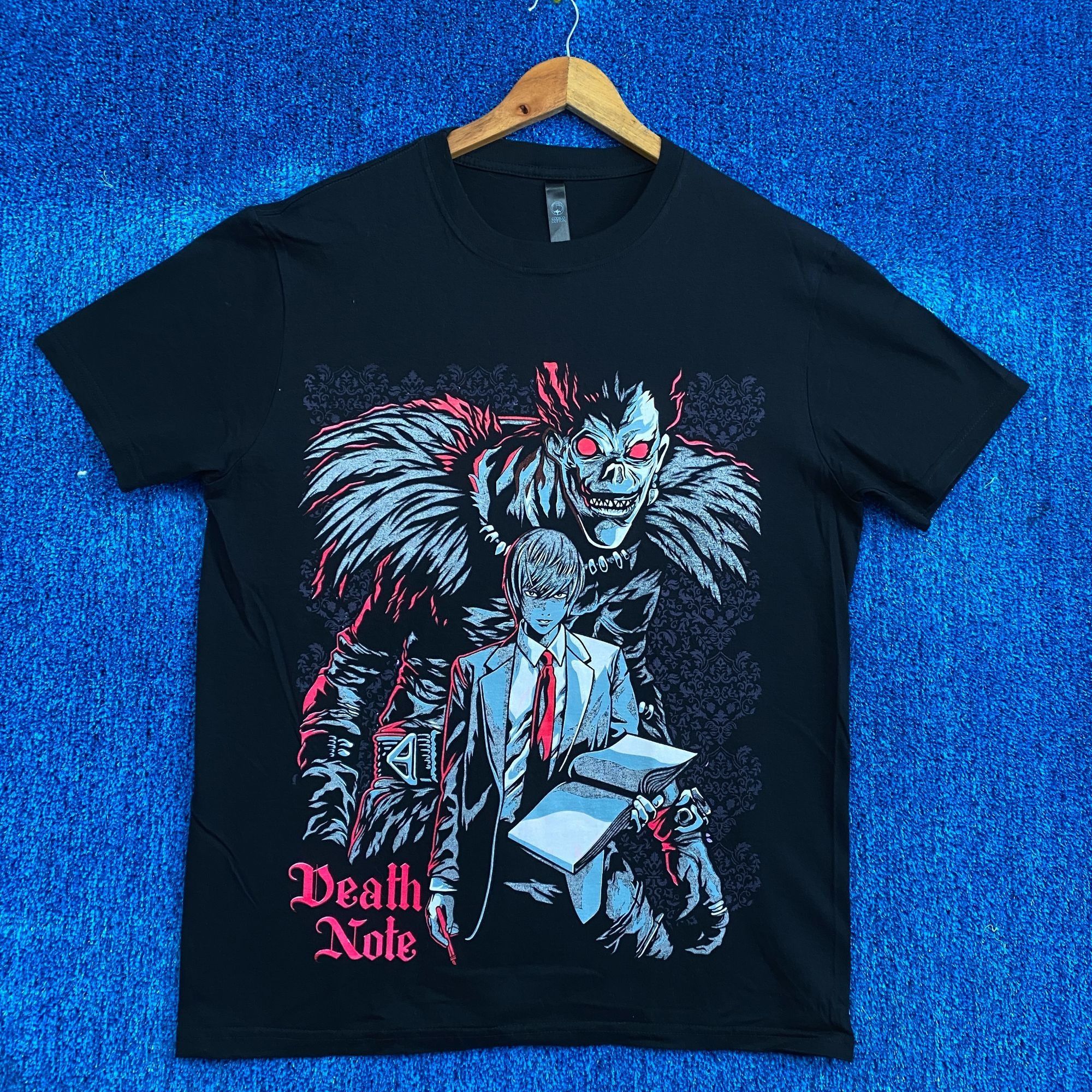 Very Rare Death Note Regal Goth Light & Ryuk Dual Side Tee L | Grailed