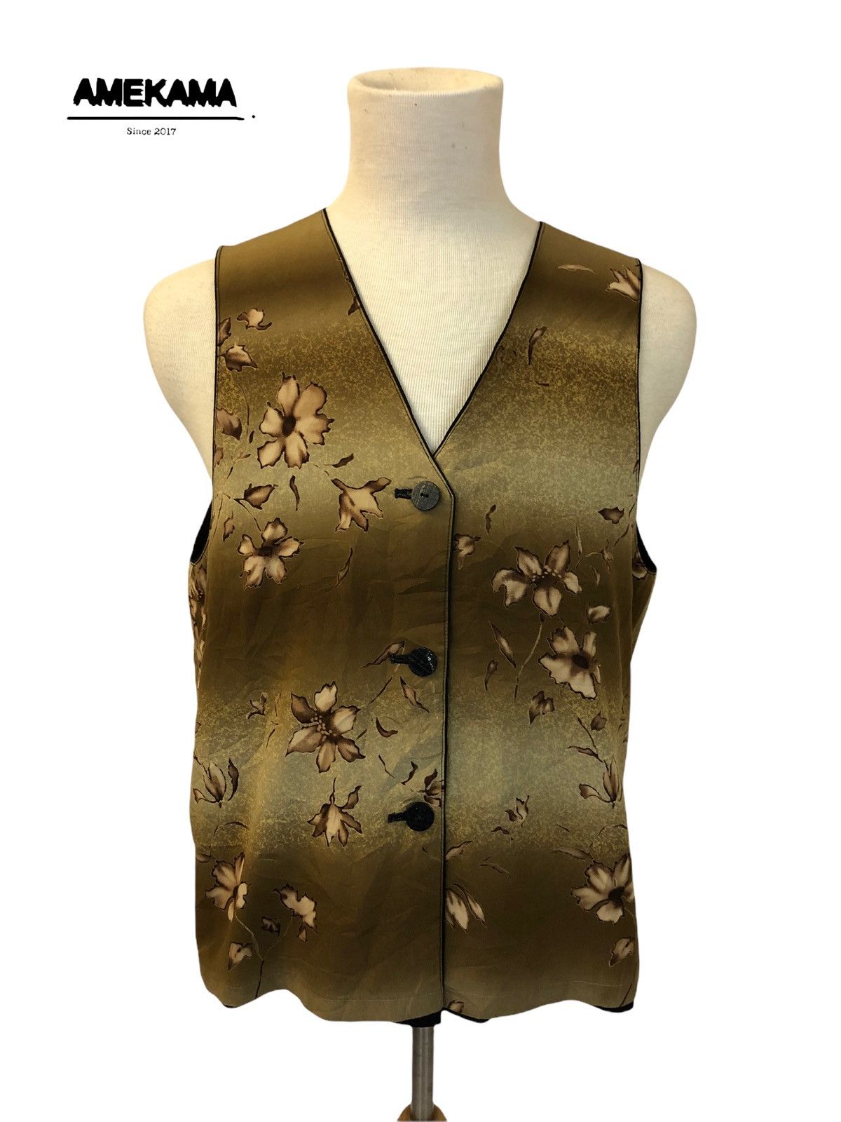 Japanese Brand Vintage Classic Japanese Traditional Design Vest | Grailed