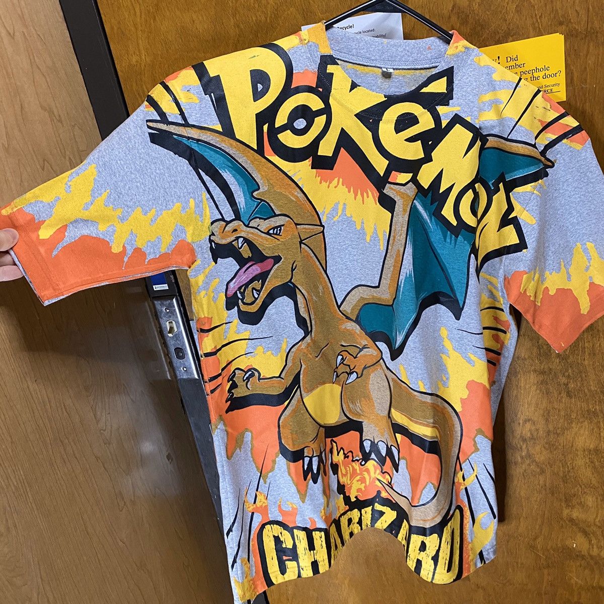 Movie × Pokemon Bootleg Charizard All over print shirt | Grailed