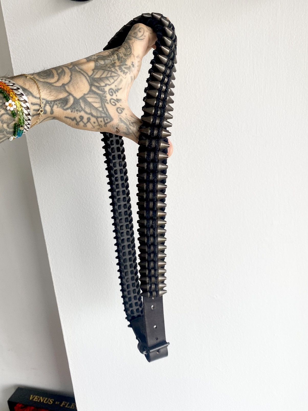 Balmain Balmain SS10 DECARNIN ERA *NEW* BULLET BELT CM90 US31-33 | Grailed