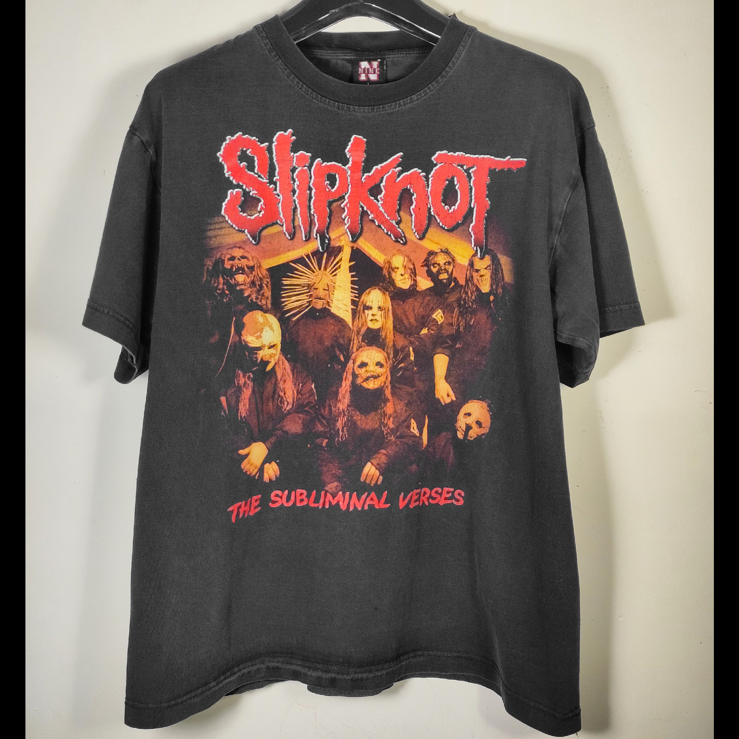 Vintage 00’s Slipknot t-shirt « Subliminal Verses » | Grailed