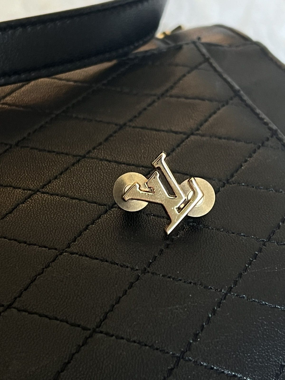 Louis Vuitton LV gold suit pin | Grailed