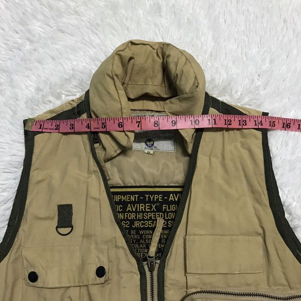 Avirex Avirex Navy VA-35 Multipockets Vest Detachable Hoodie | Grailed