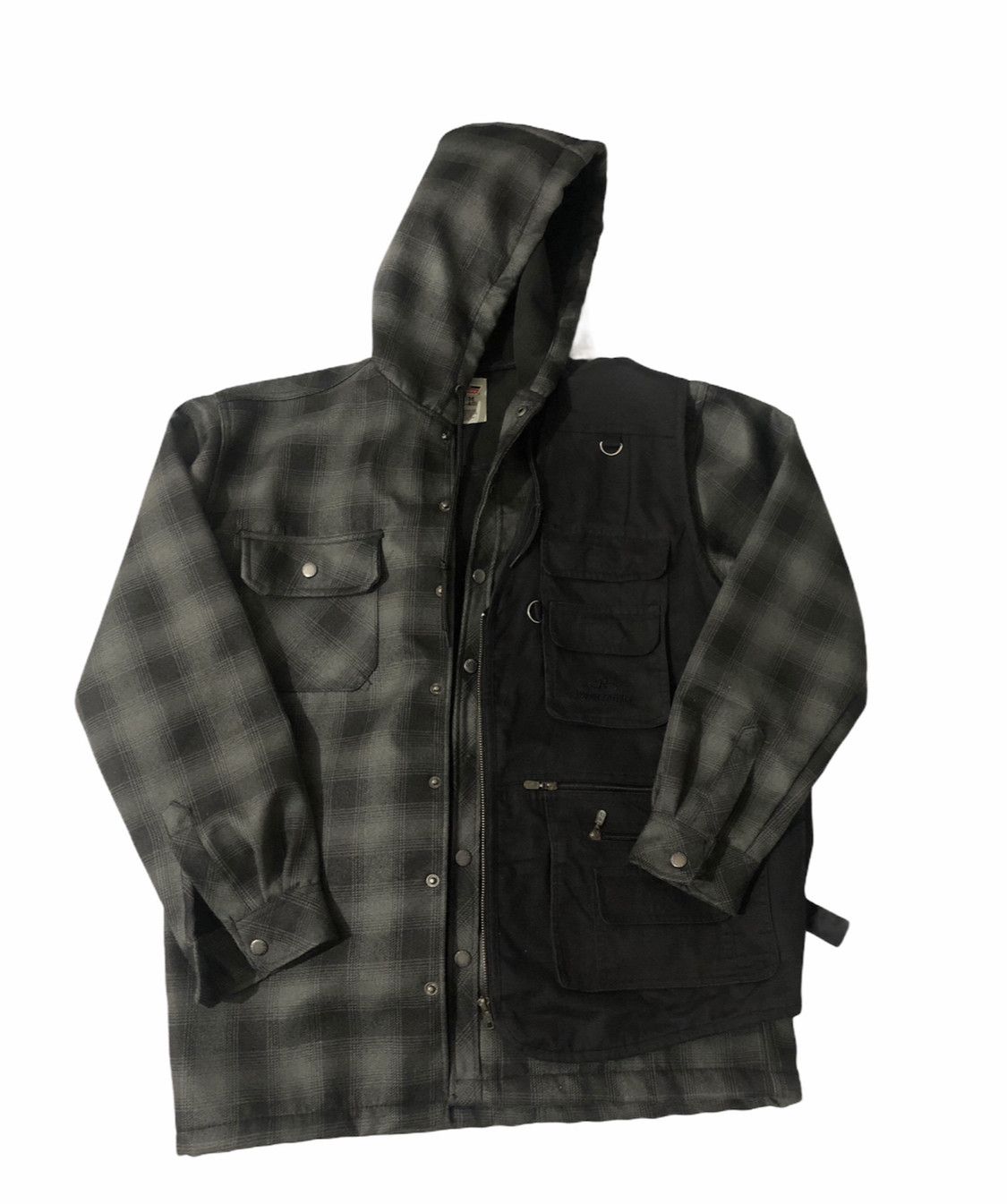 Dickies Dickies Plaid Tactical Split Hooded Jacket | Grailed