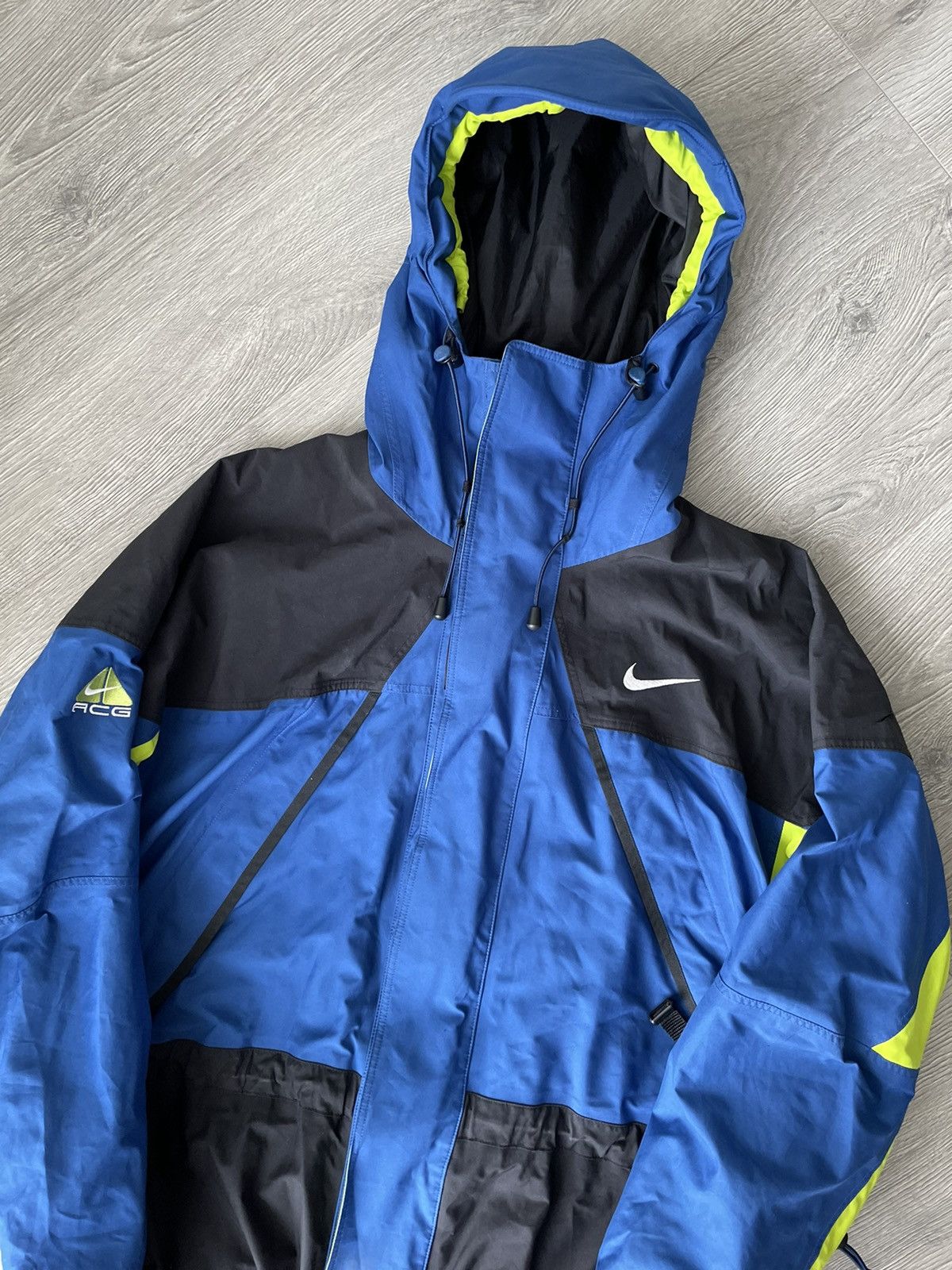 Nike ACG × Vintage Vintage Nike ACG Jacket Storm Fit Shell Coat Rain ...