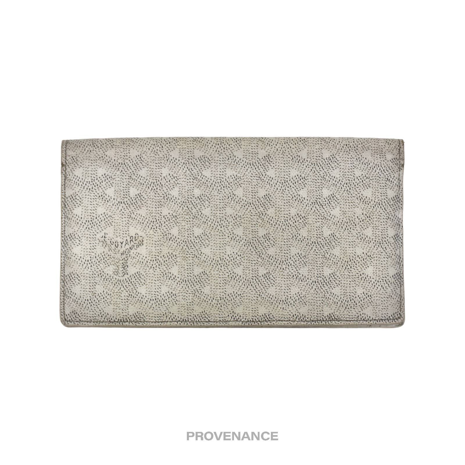 Goyard 🔴 Goyard Richelieu Long Wallet - White Goyardine | Grailed