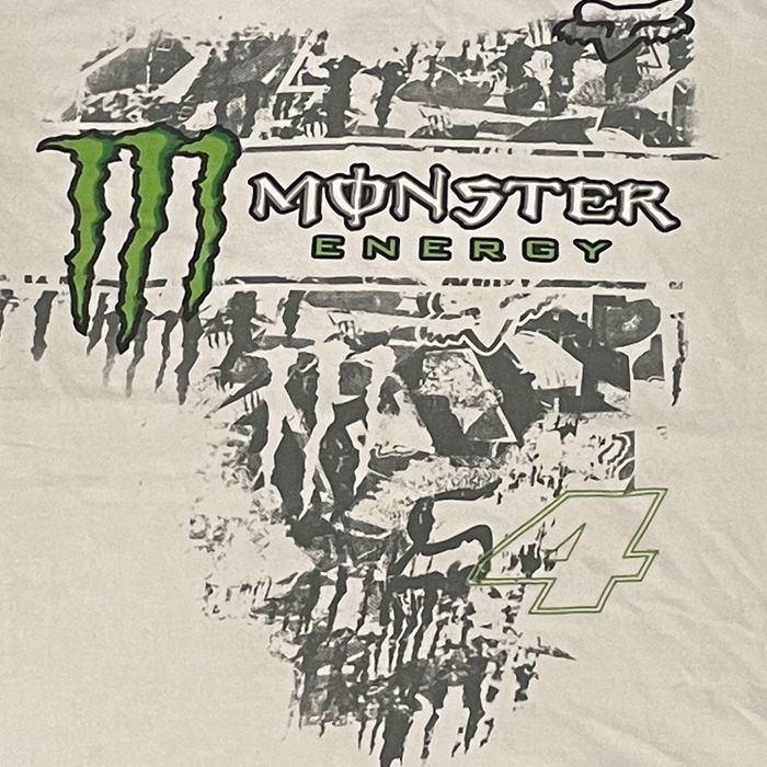 Affliction Rare Fox Racing Monster Energy Y2K Affliction Style Tee ...