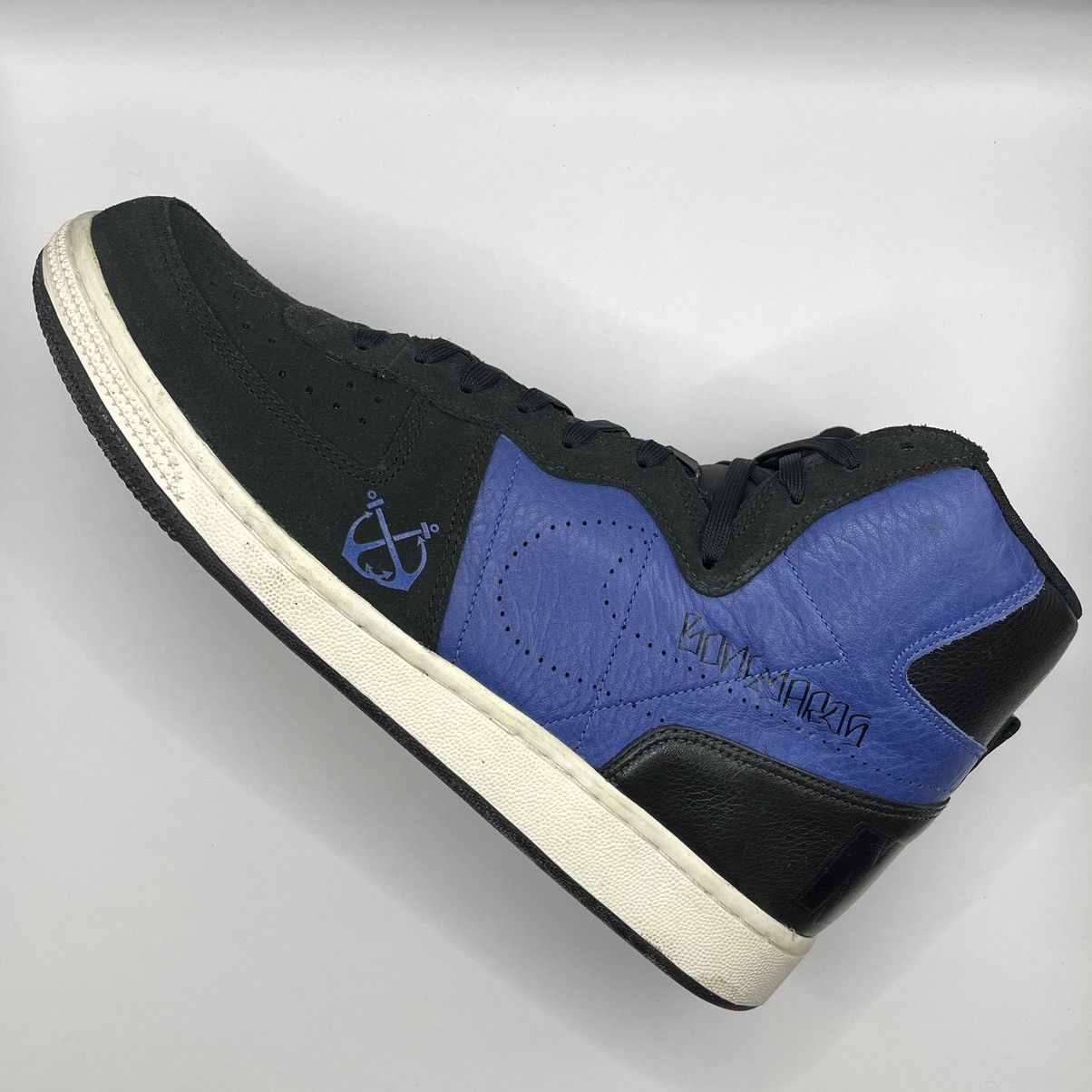 Nike NIKE TERMINATOR HI STUSSY NEIGHBORHOOD BONEYARD BLUE dunk sb | Grailed