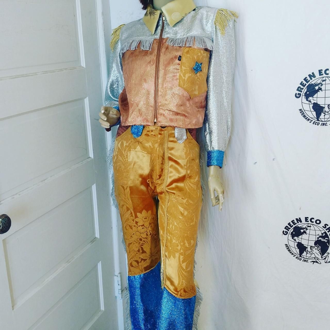 Other Womens Gold western suit S by Anna Herman USA | Grailed