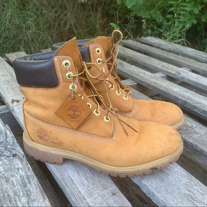 Timberland Timberland 10061 Wheat Nubuck Waterproof Boots | Grailed
