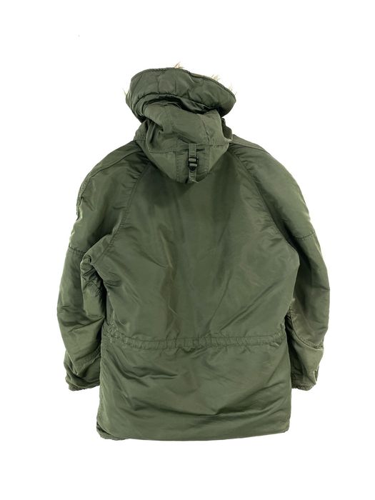 Vintage Alpha Parka Extreme Cold Weather Type N-3B (N) Fur Hoodies ...