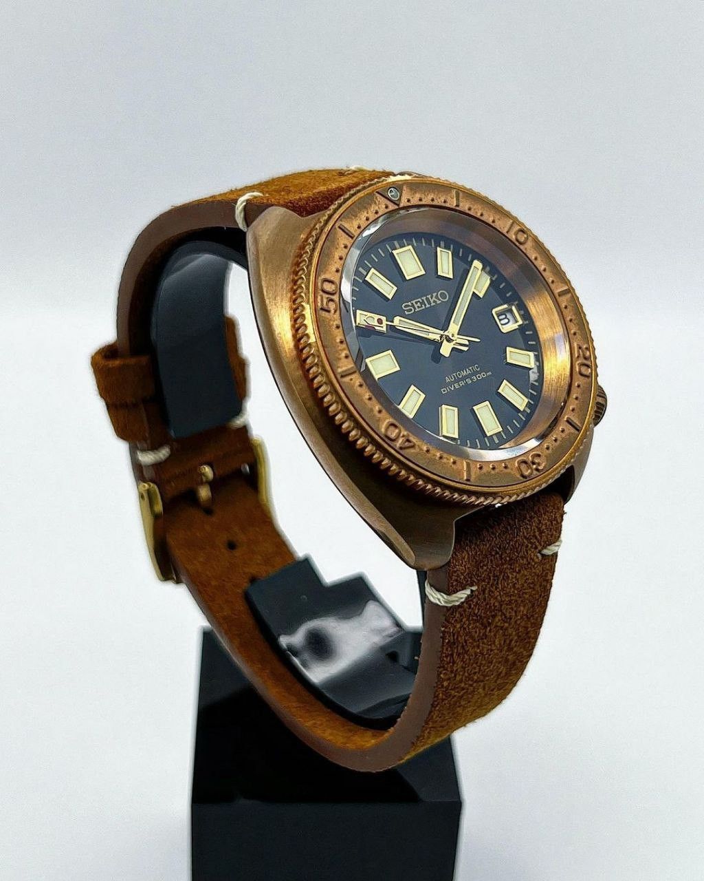 Seiko RARE Seiko Watch Custom Real Bronze Turtle Case 44MM | Grailed