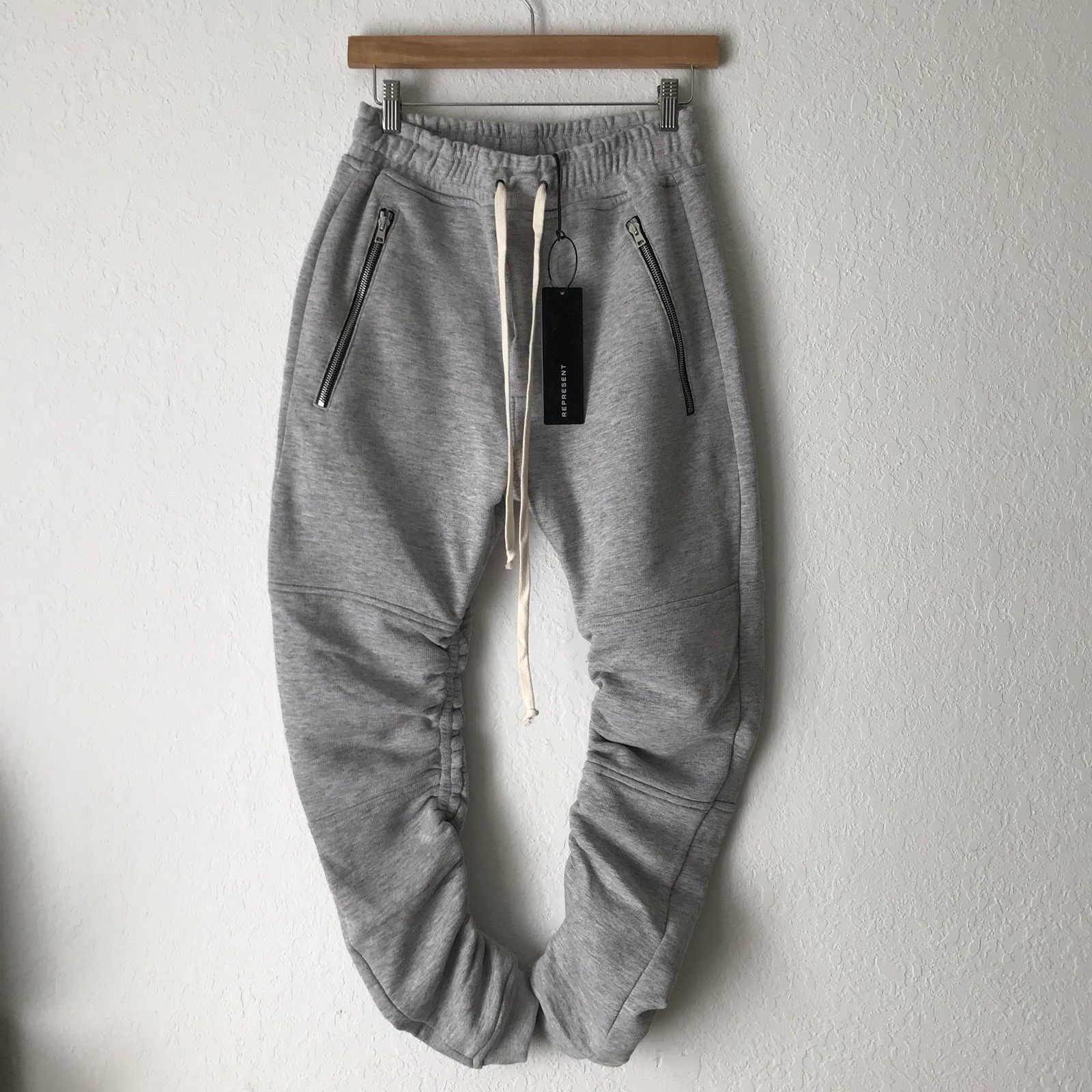 Represent Clo. Essential Grey Jogger | Grailed