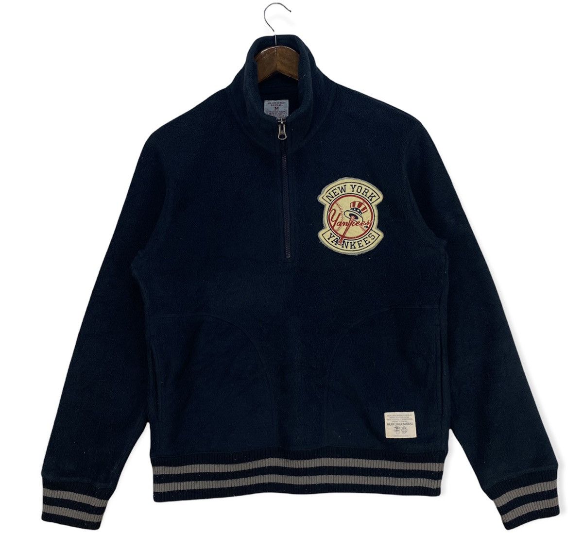 MLB × New York Yankees New York Yankees Fleece Half Zip | Grailed
