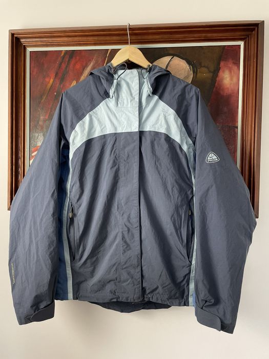 Nike Nike ACG Vintage Grey Baby Blue Tech Windbreaker Jacket | Grailed
