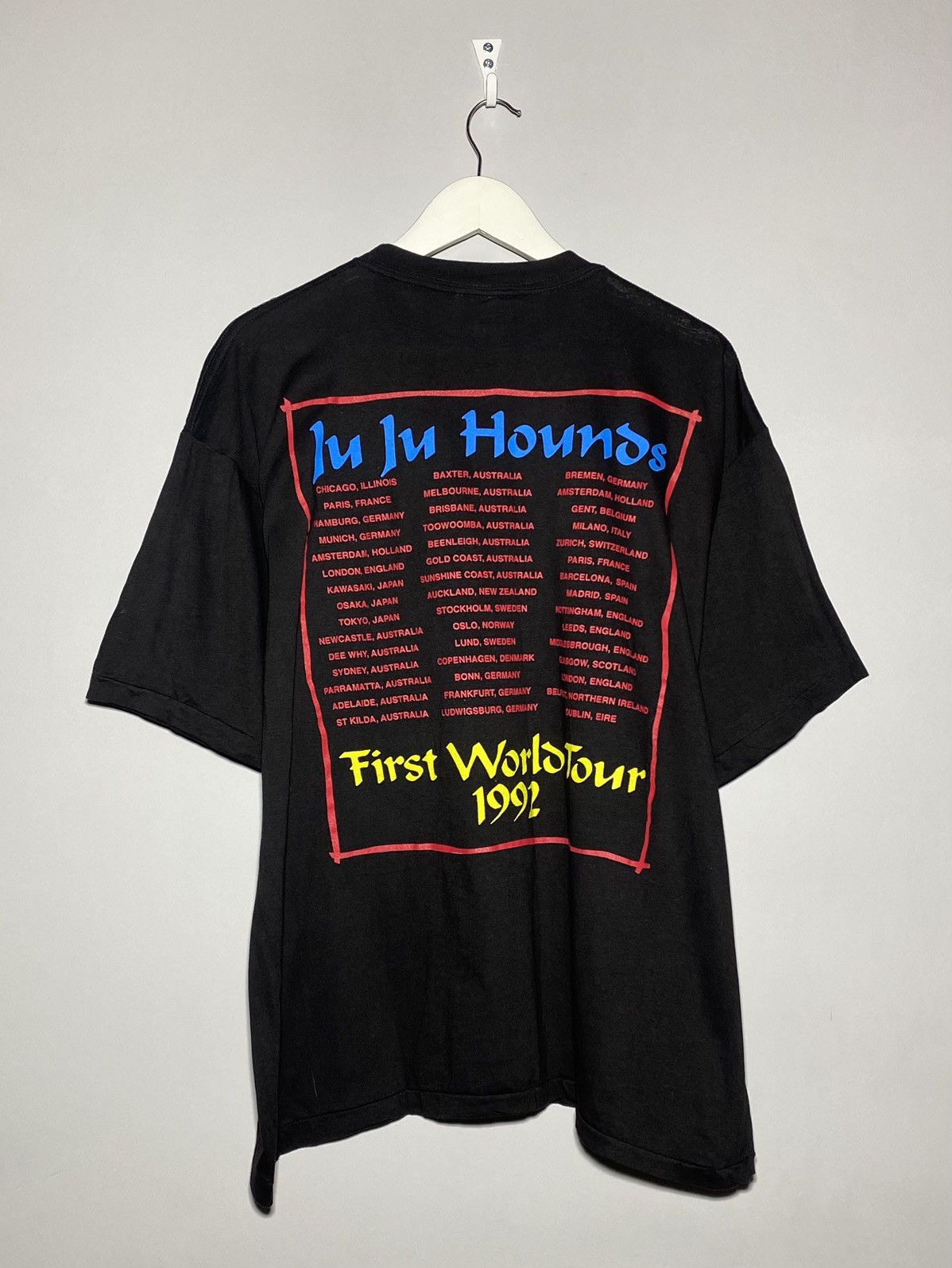 Vintage Vintage 1992 Izzy Stradlin and the Ju Ju Hounds Promo Shirt ...