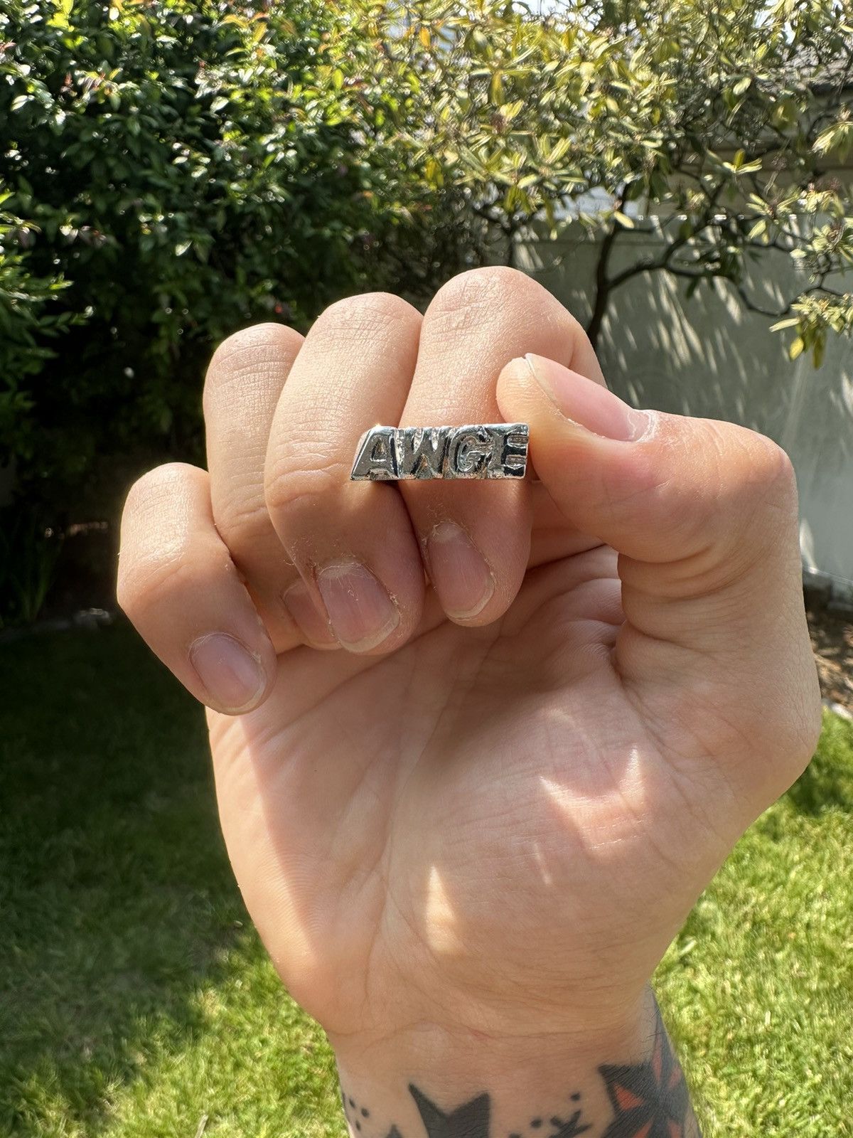 AWGE × Asap Rocky AWGE Ring | Grailed