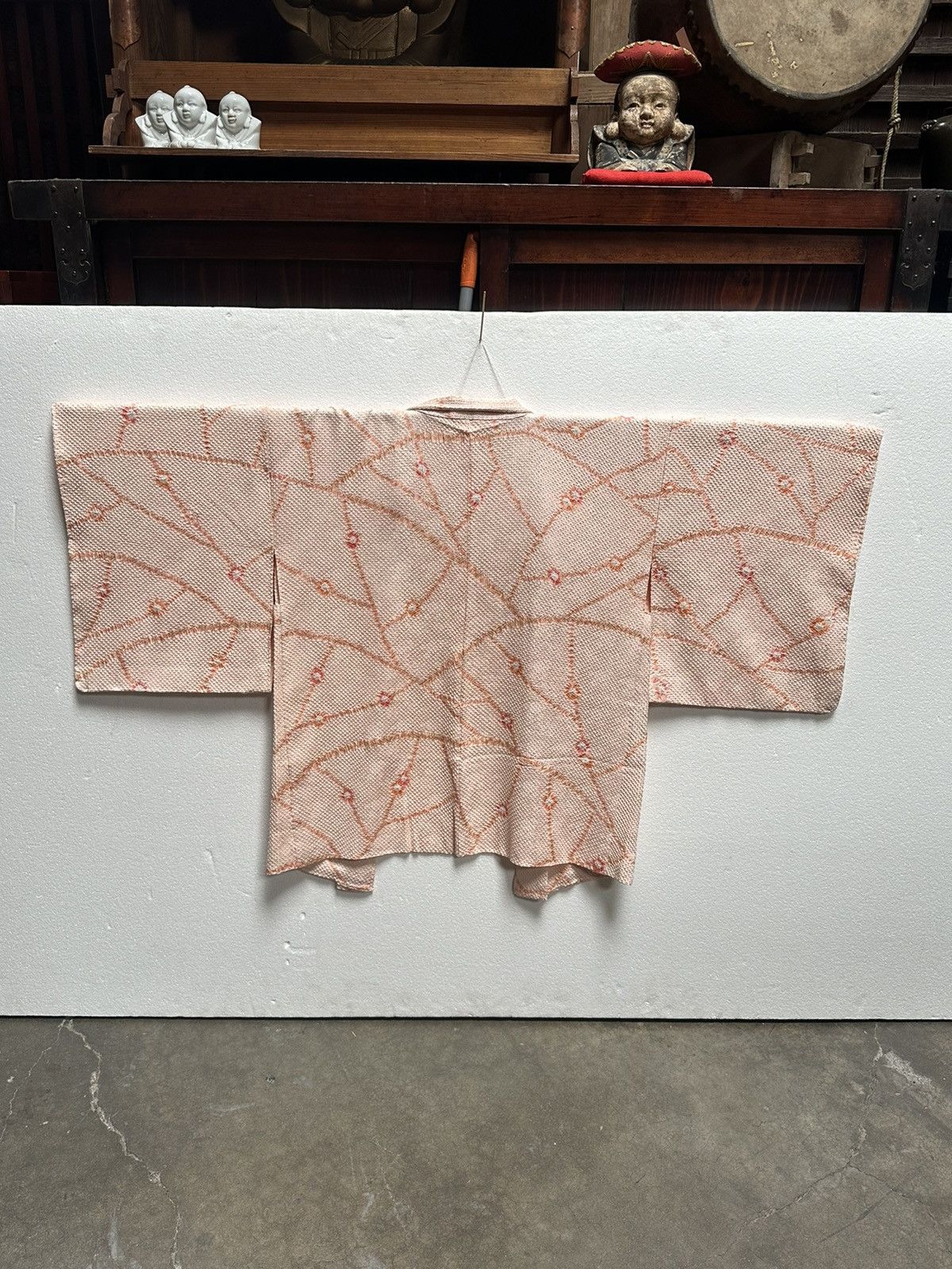 Japanese Brand × Kimono Japan Dragon × Vintage Japanese Pink Silk Haori ...