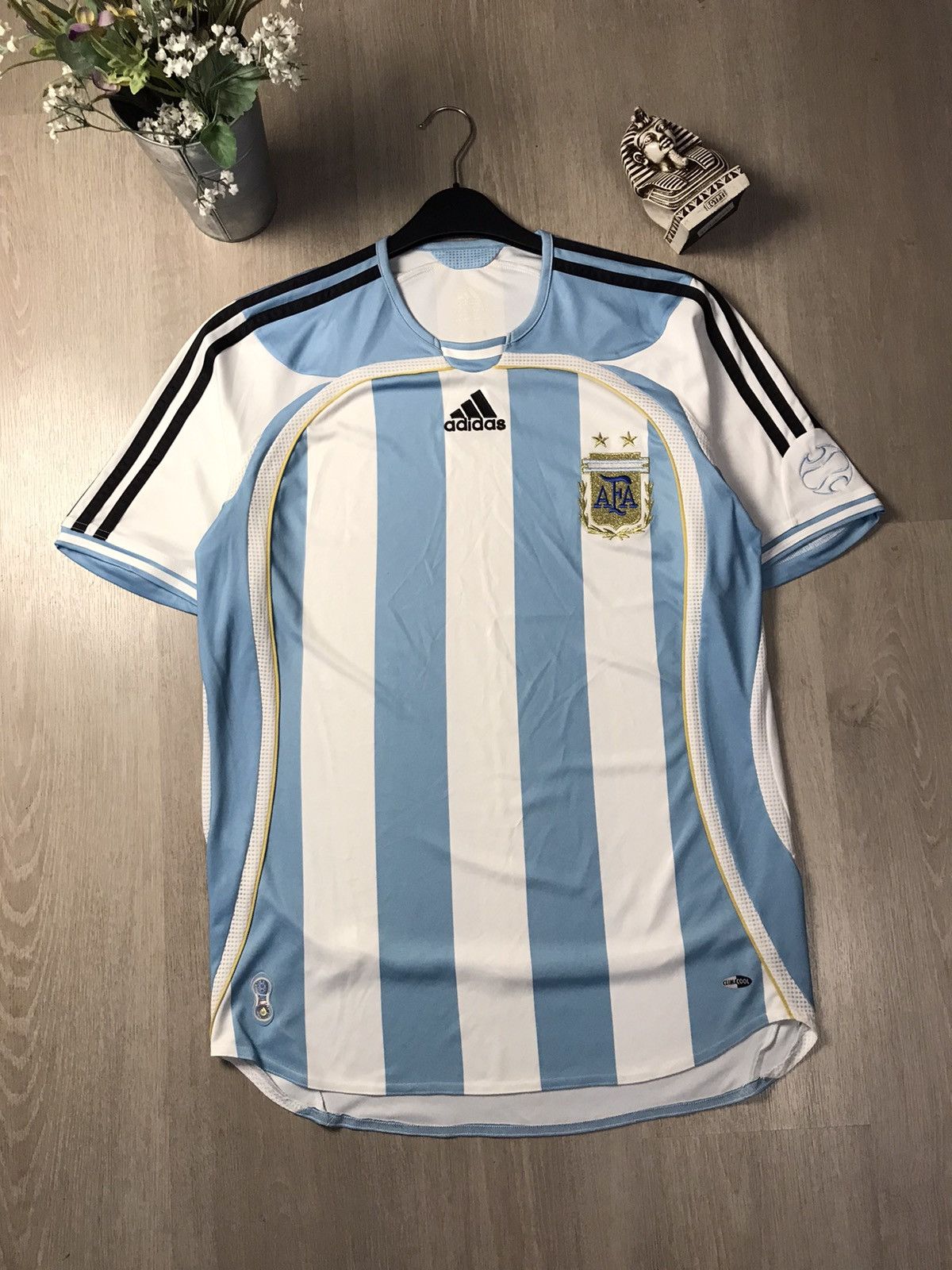 Adidas × Soccer Jersey × Vintage Vintage Adidas Soccer jersey Argentina ...