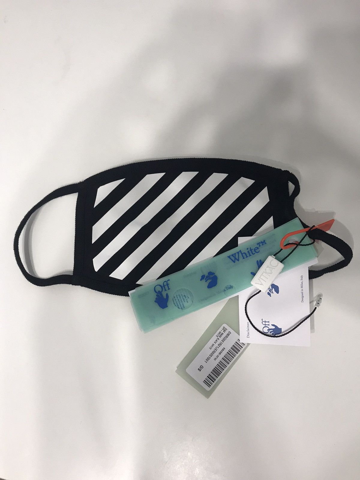 Off-White Off-White Diagonal Face Mask | Grailed