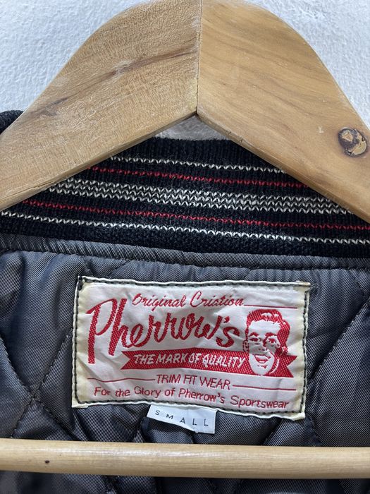 Pherrows VINTAGE NINE MILES BASEBALL BY PHERROWS VARSITY JACKET | Grailed