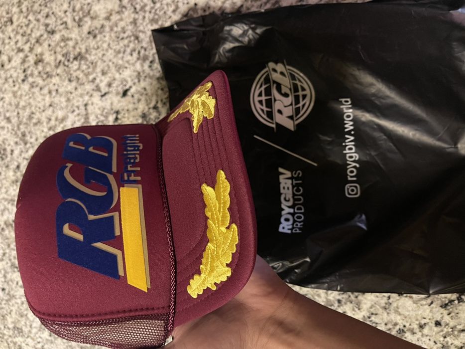 Future RGB FREIGHT TRUCKER HAT 1OF1 | Grailed