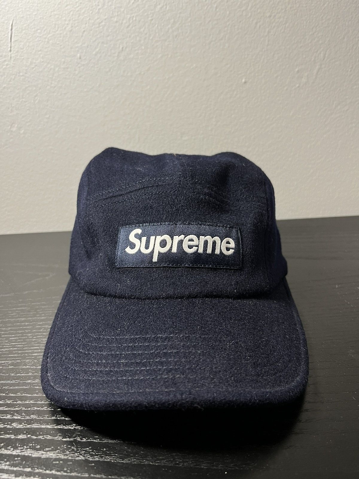 Loro Piana × Supreme Supreme X Loro Piana Box Logo Wool Camp Hat | Grailed