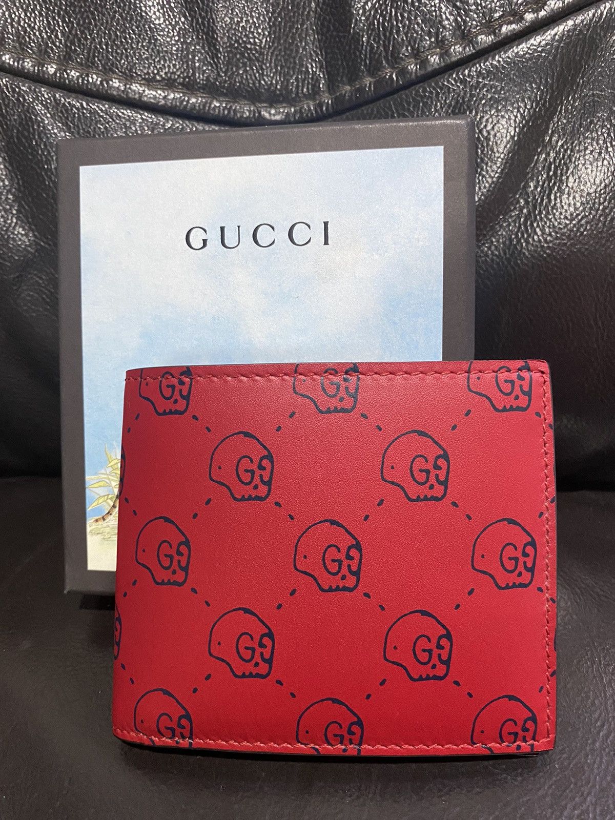 Gucci Authentic Gucci Skull Wallet | Grailed