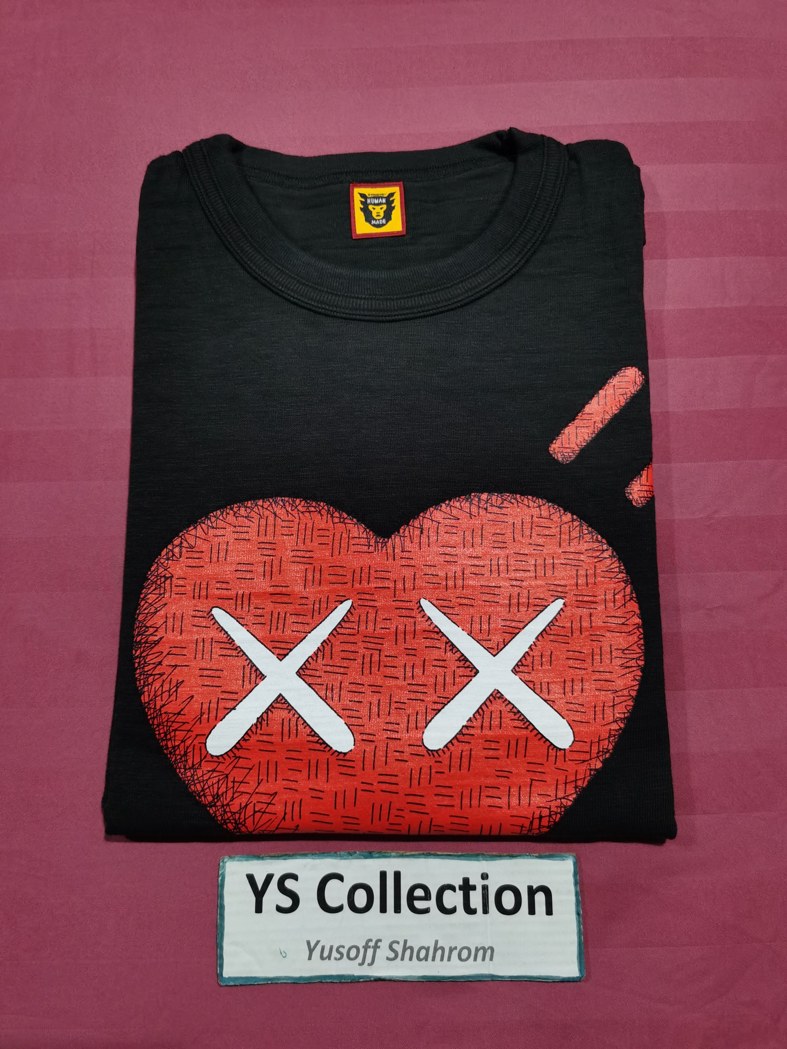 Human Made Human Made x Kaws Heart Tee | Grailed