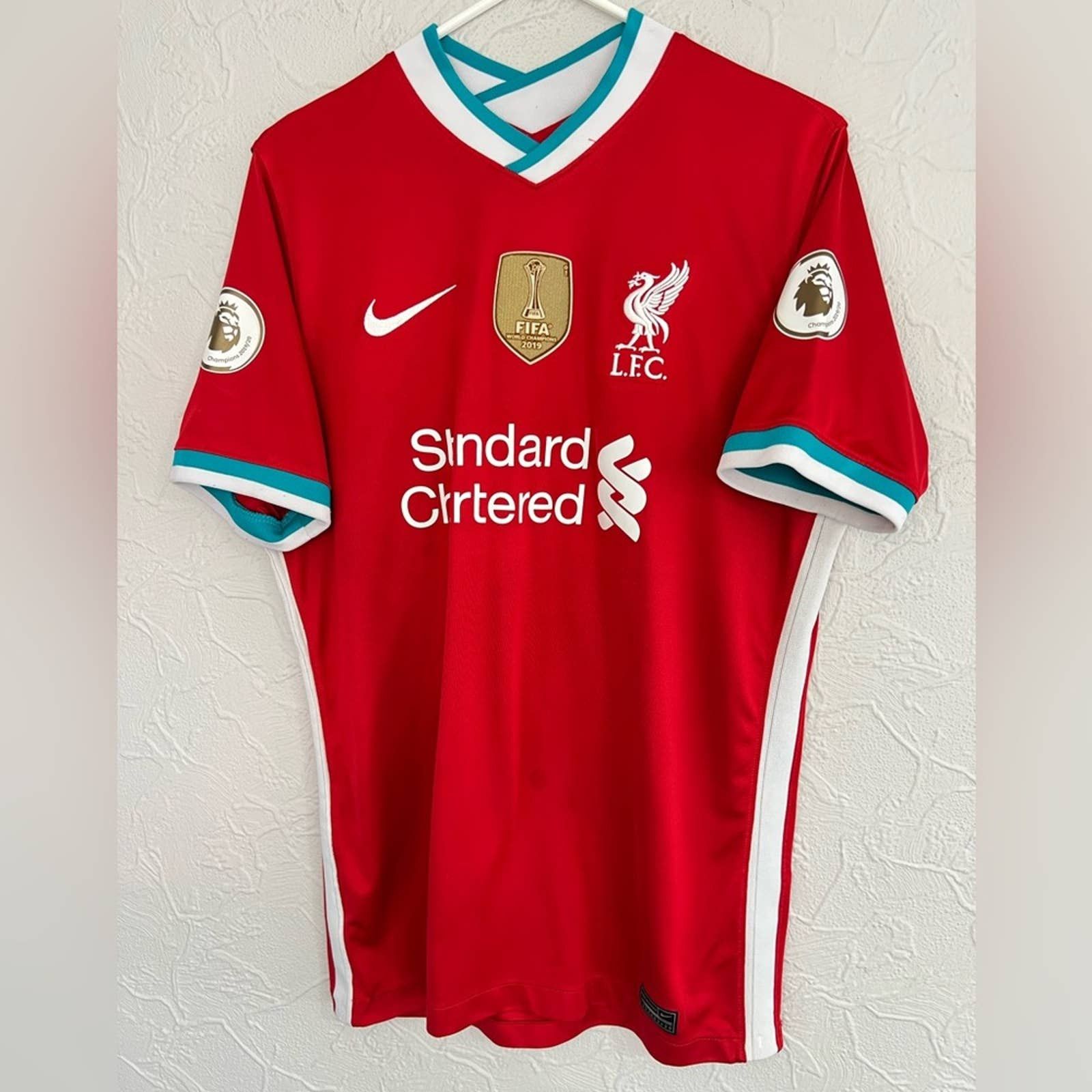 Nike LIVERPOOL 2020-2021 Home Soccer Jersey Nike JURGEN KLOPP | Grailed