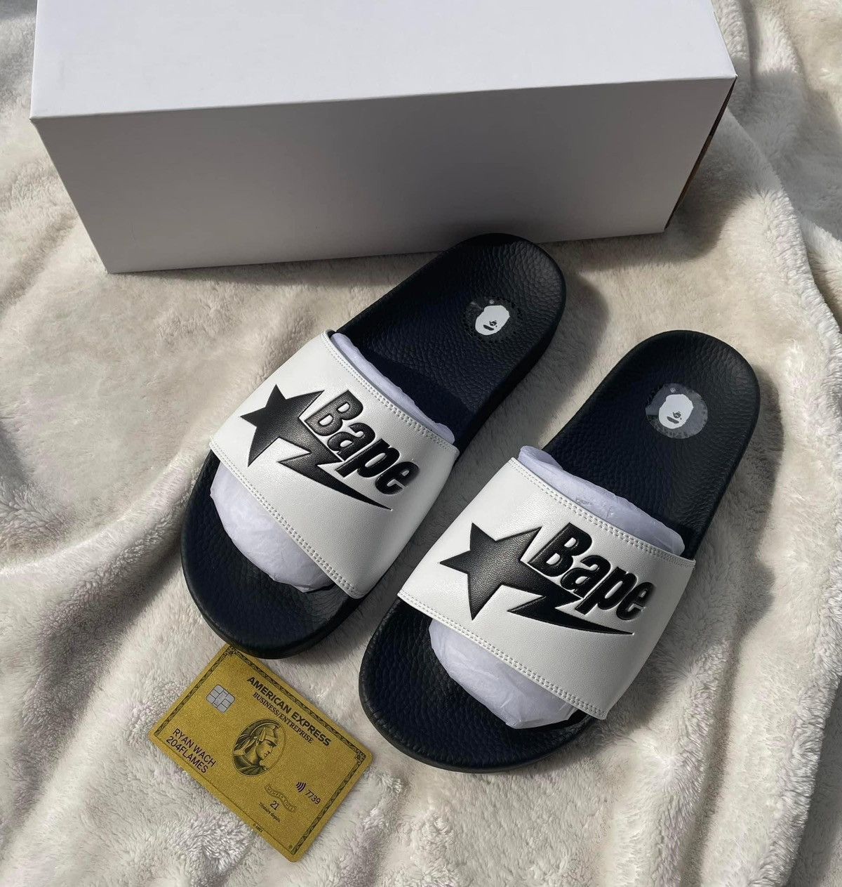 Bape Bape Star Slides | Grailed