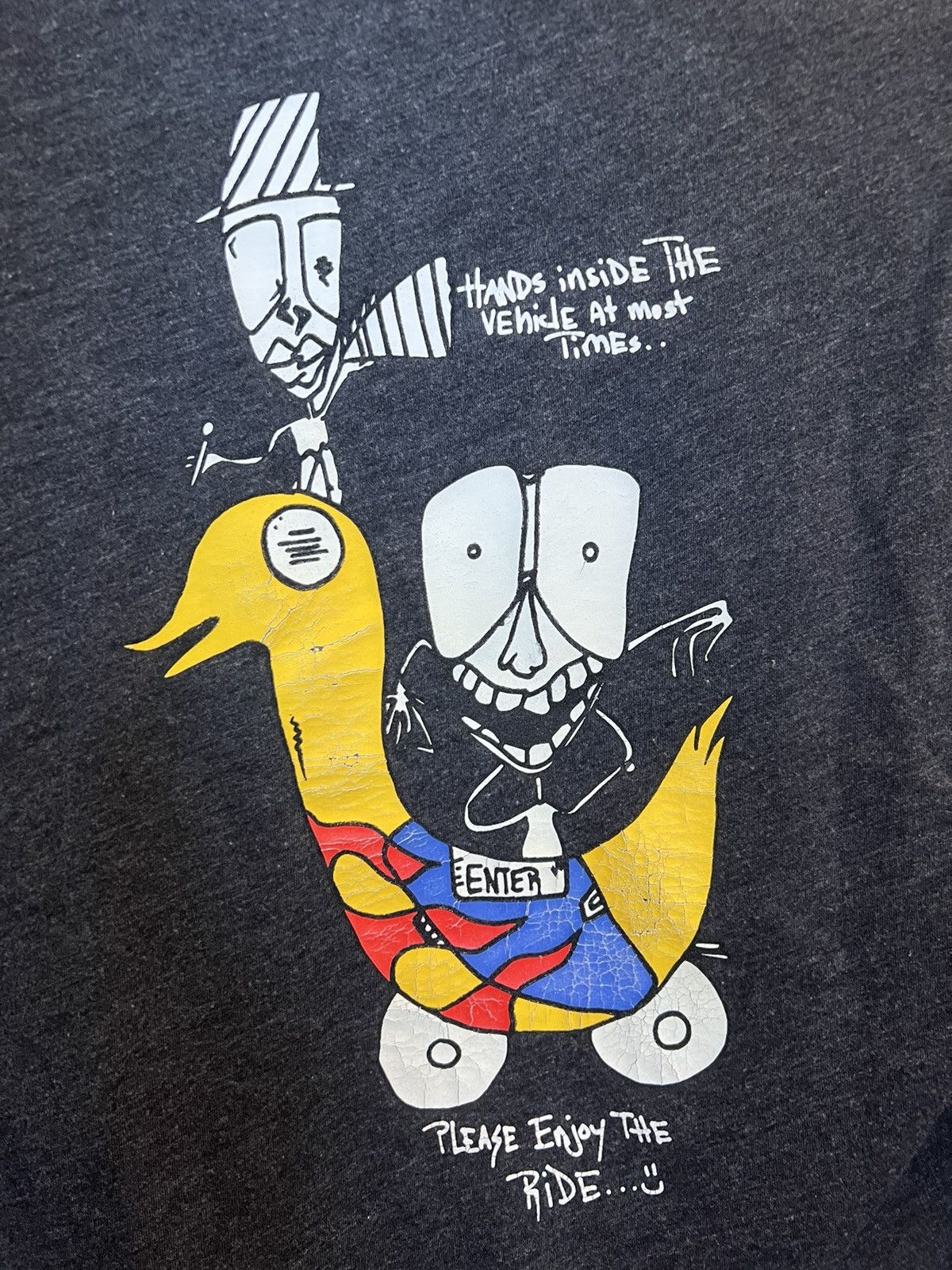 Chrome Hearts Chrome Hearts Matty Boy All Hands on Duck Character Tee ...