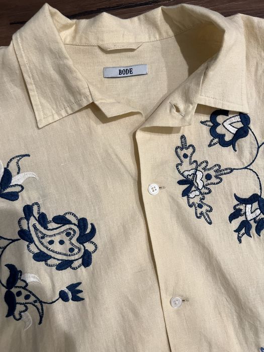 Bode Bode Embroidered Shirt | Grailed