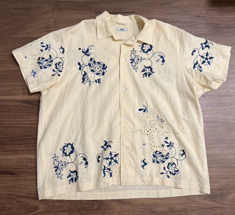 Bode Bode Embroidered Shirt | Grailed